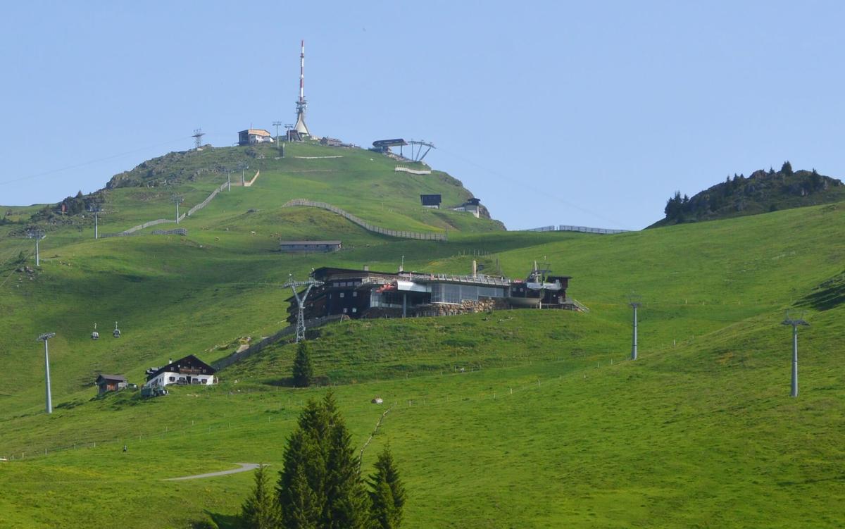 Alpenhaus am Kitzbüheler Horn im Sommer