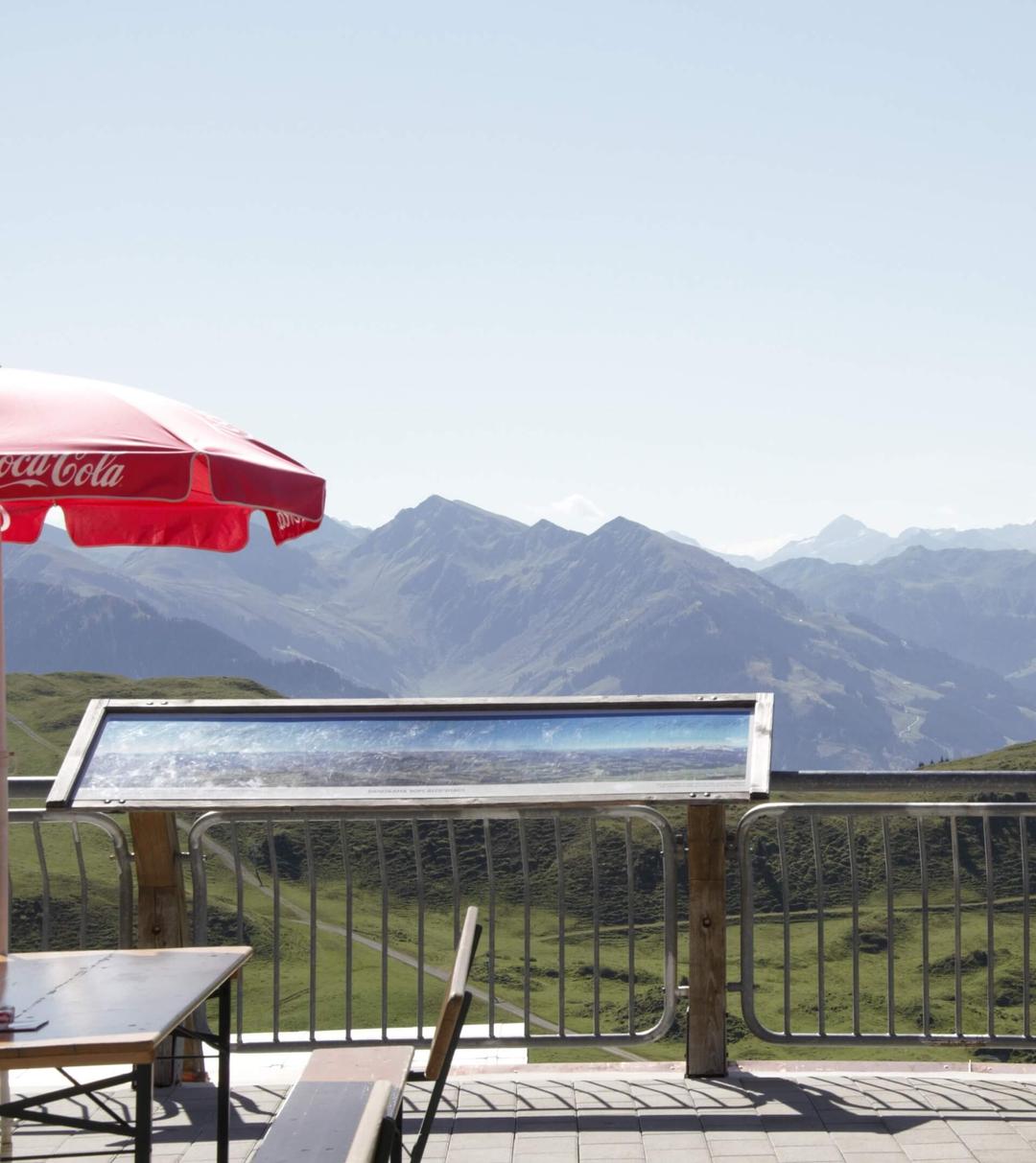 Panorama board Alpenhaus